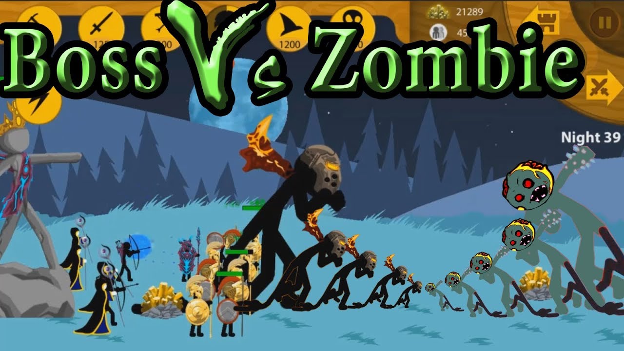 Super Boss Vs Super Zombie - YouTube