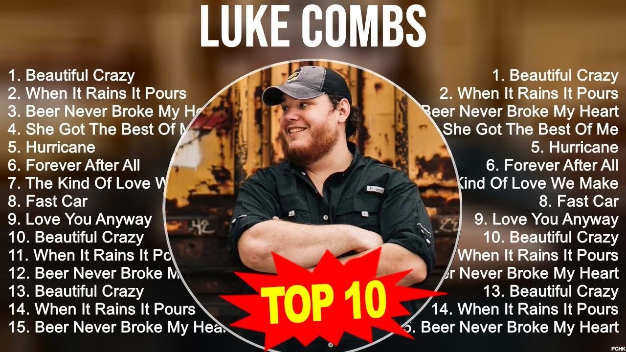 Top 10 songs Luke Combs 2023 ~ Best Luke Combs playlist 2023 - YouTube