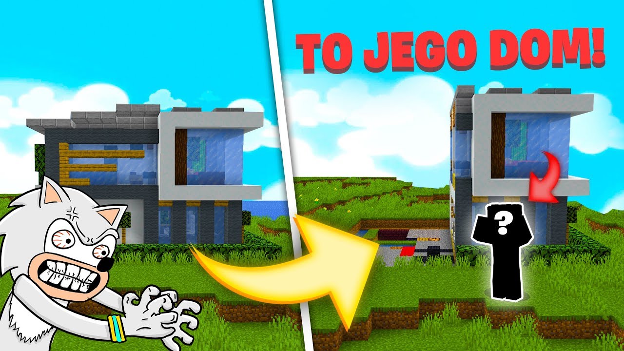 ZNISZCZYŁEM TEMU YOUTUBEROWI PÓŁ DOMU! *Zemsta* Jeż Tritsus Minecraft ...