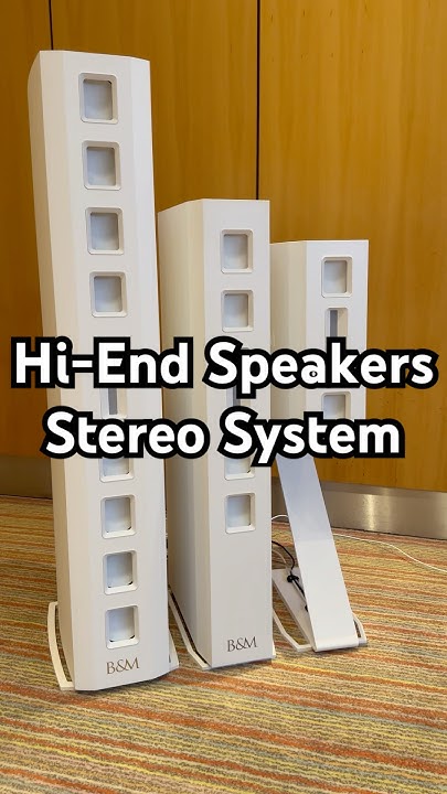 Audiophile HighEnd Home Stereo Speakers System 🔊 B&M Audio ⚙️ HiFi ...