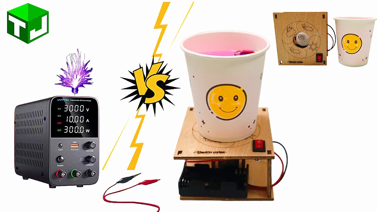 I Applied High Voltage to Electric TOYS | High Voltage VS DIY Vortex ...