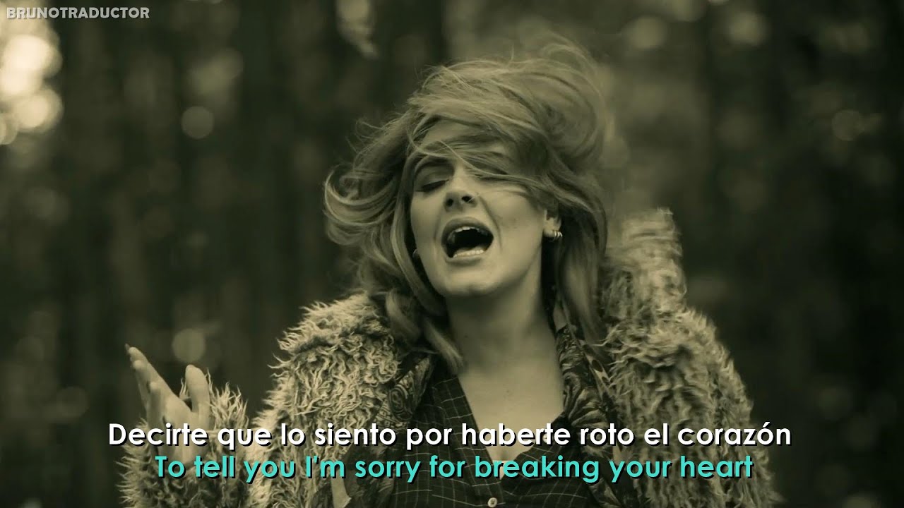 Adele - Hello // Lyrics + Español // Video Oficial - YouTube