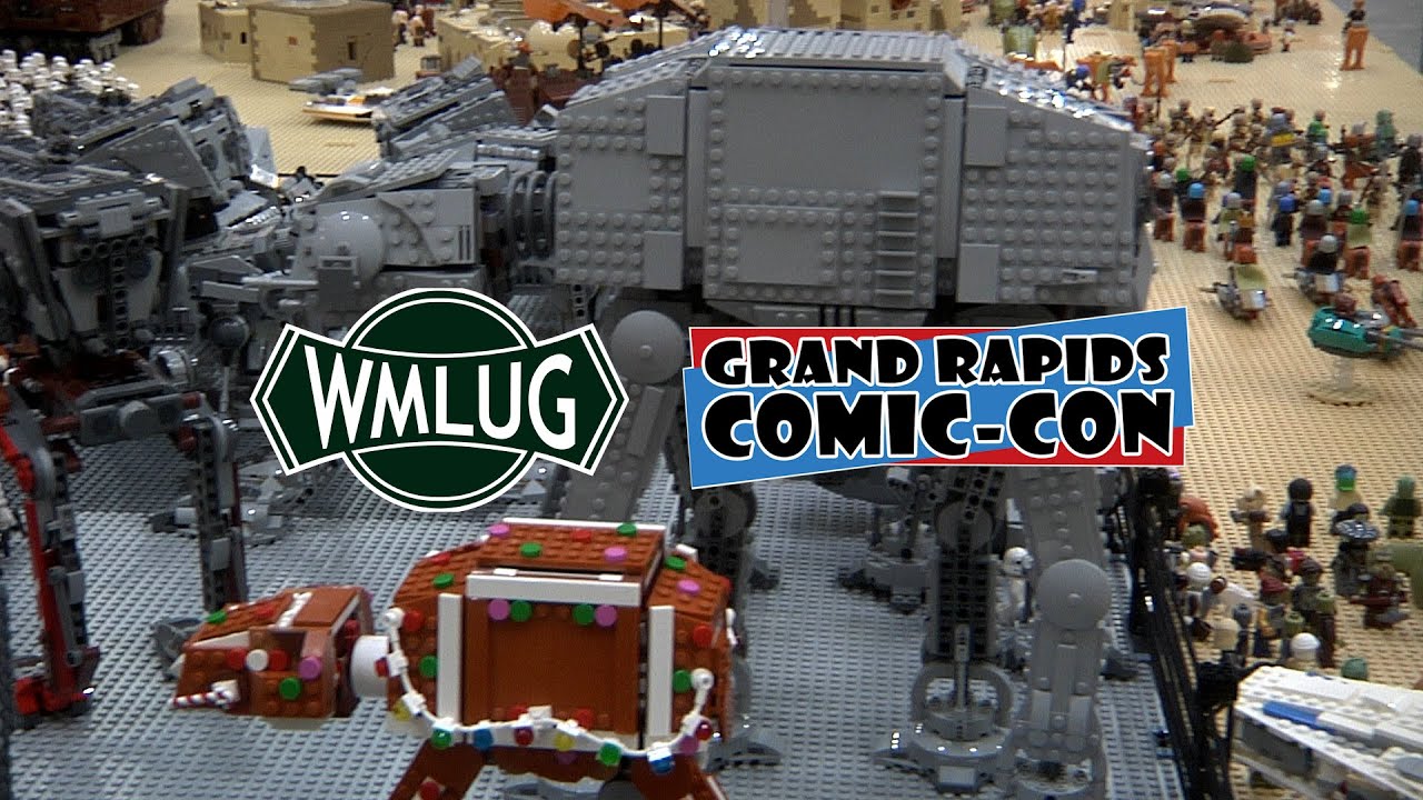 Western Michigan LEGO® Users Group at Grand Rapids Comic Con 2025 - YouTube