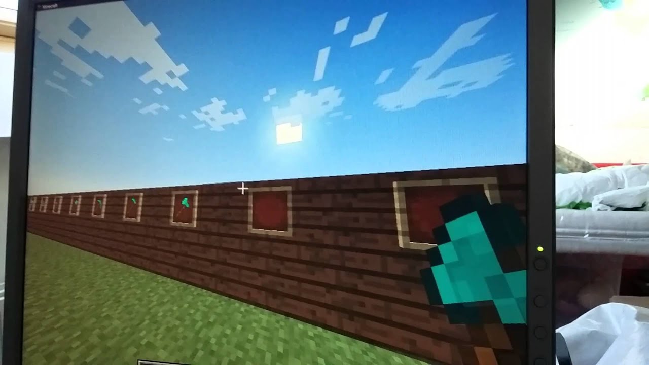 Mincraft comment faire une salle des coffres - YouTube