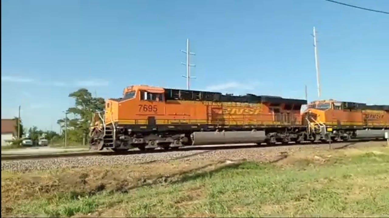 2 stack trains. golden swoosh leading and a monster S stack - YouTube
