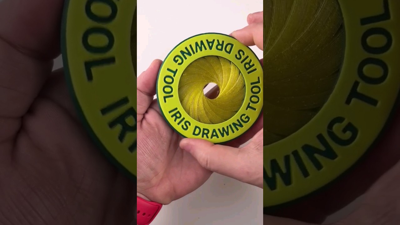 Iris Compass Circle Drawing | 3D Printing Ideas - YouTube