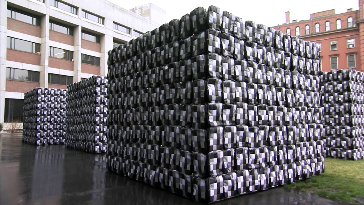 “Change” Art21 Ai Weiwei Harvard Backpack Instillation Clip - YouTube