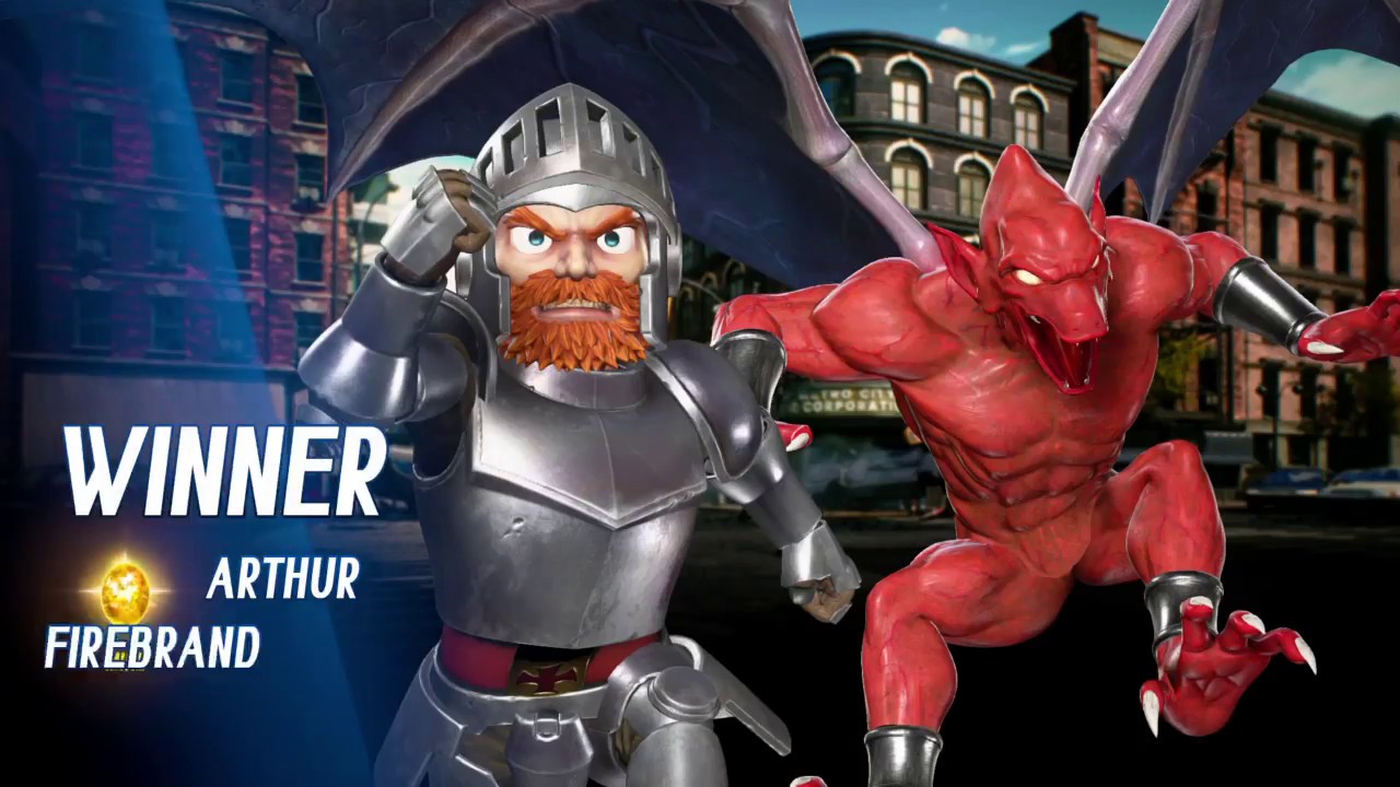 Requested MARVEL VS. CAPCOM: INFINITE: Arthur and Firebrand Arcade ...