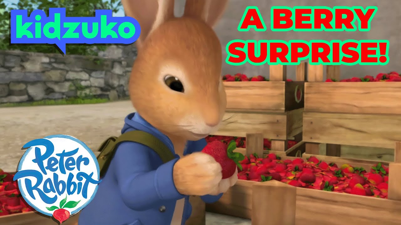 @OfficialPeterRabbit - 🤪🫐🍓 Peter's Berry Surprise! 🍓🫐🤪 | @Kidzuko - YouTube