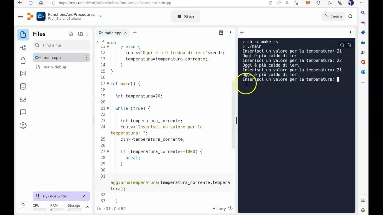 C++ - Passaggio di parametri per valore e per riferimento - YouTube