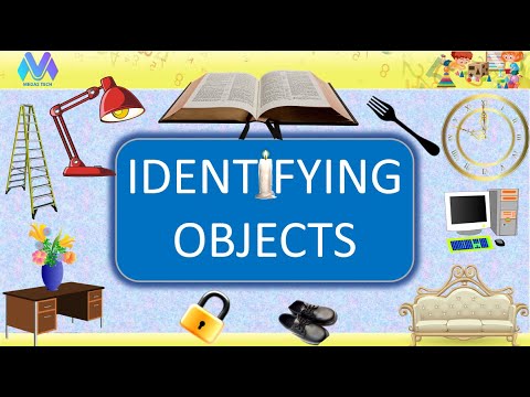 Identifying objects for kids | household objects vocabulary | House ...