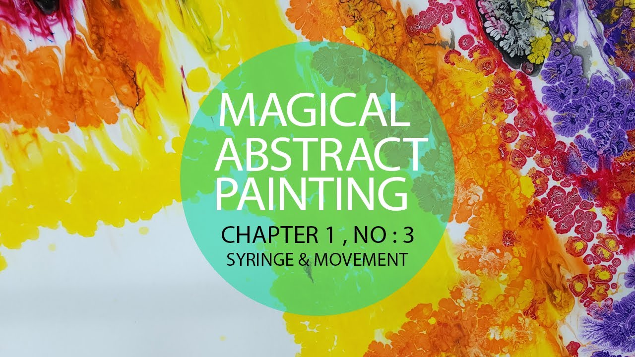abstract painting , Magical abstract painting - YouTube