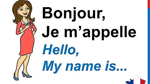 Introduce yourself in FRENCH Greetings Polite words Basic words for ...