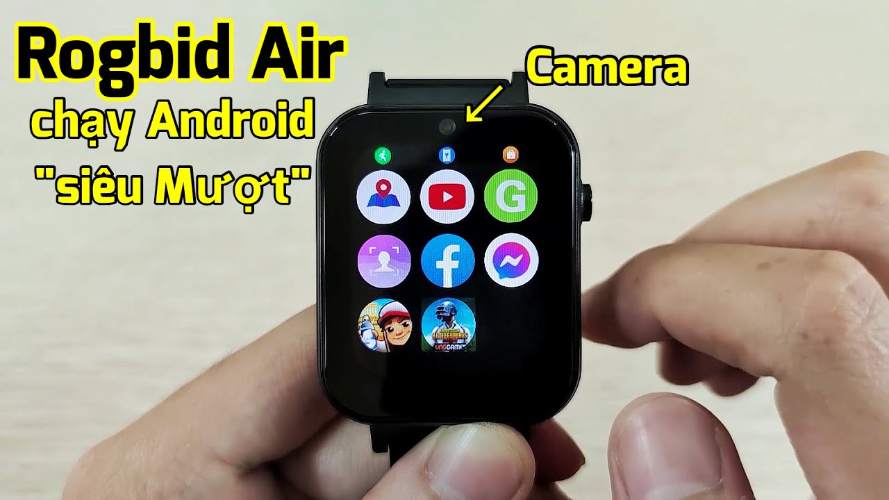 Đồng hồ Rogbid Air "mỏng nhẹ" chạy Android 9 làm được những gì ...