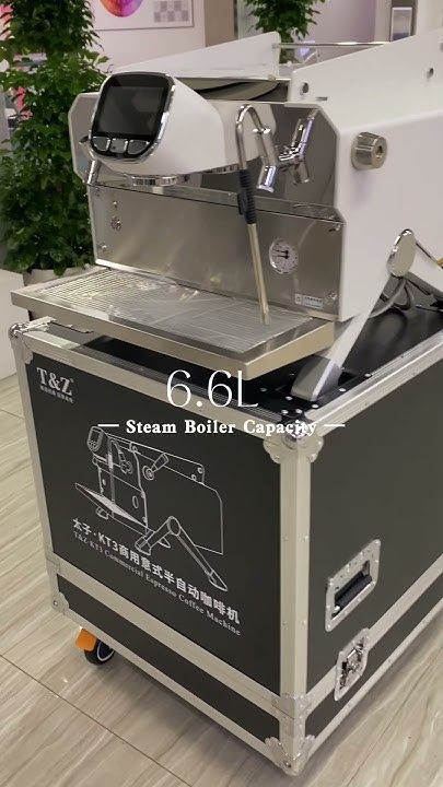 Premium Coffee Machine, T&Z KT3-1 Single Group! Kickstart Your Coffee Business! - YouTube