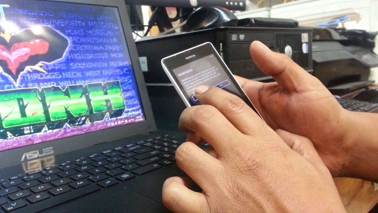 How to Factory Reset Windows phone in under a minute! Nokia Lumia 520 ...