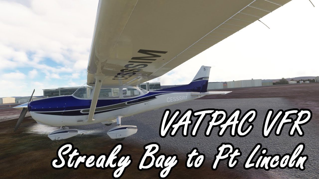 195 - VatPac VFR Streaky Bay to Pt Lincoln - YouTube