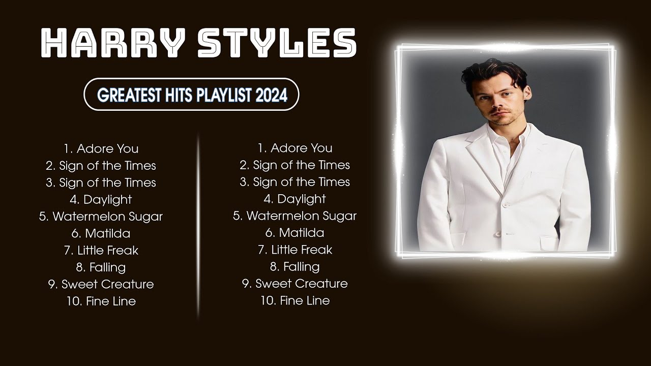 Harry Styles Playlist 2024 ~ Best Songs Collection 2024 ~ Harry Styles ...