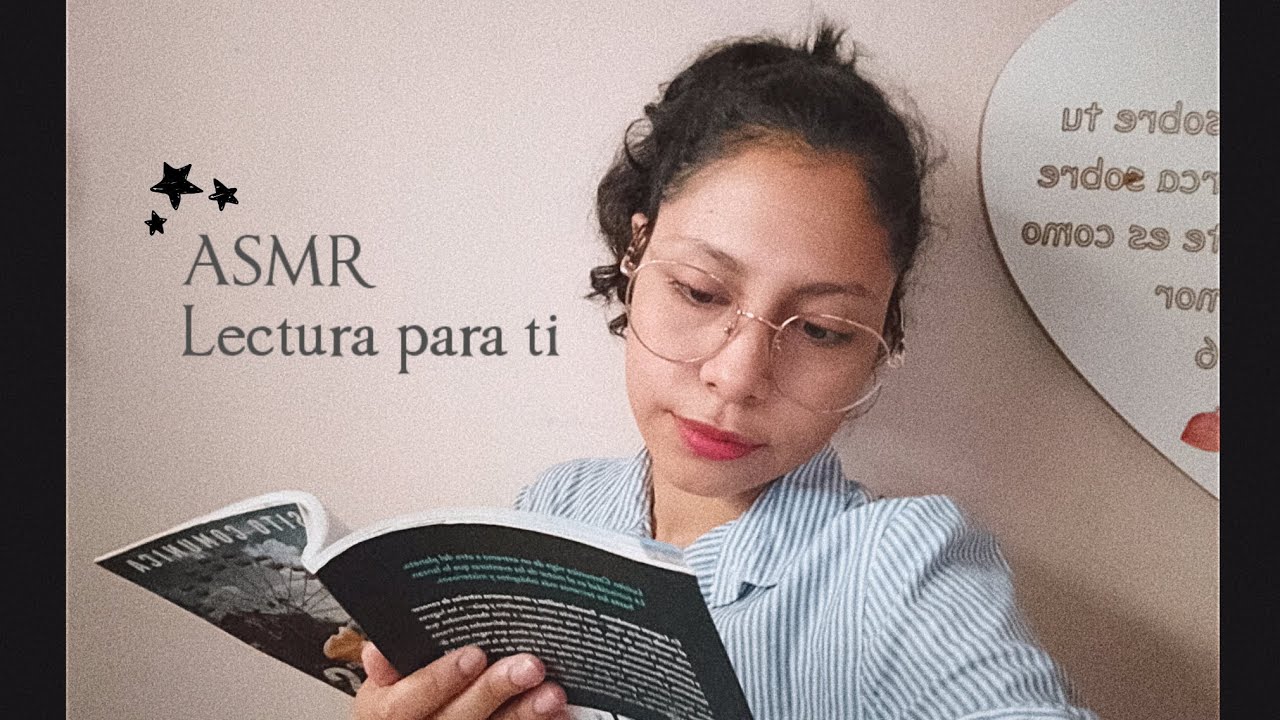 ASMR de lectura para ti I ASMR Nana - YouTube