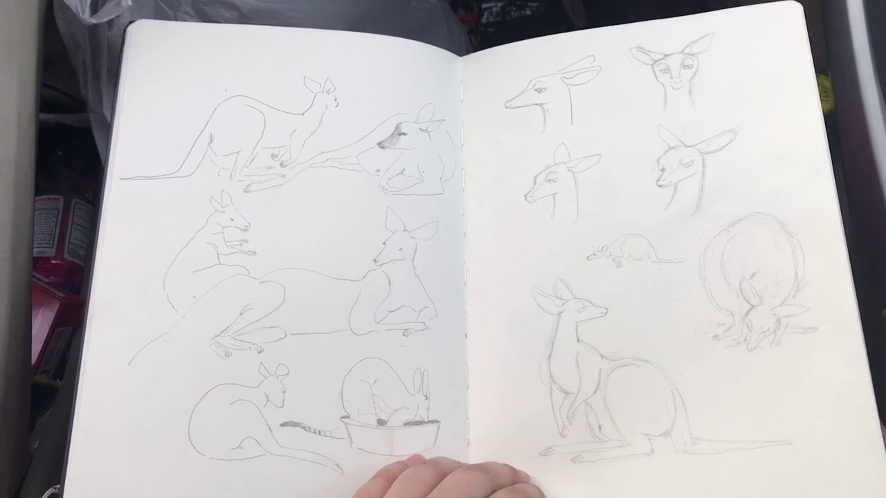 CalArts 2018 sketchbook - YouTube