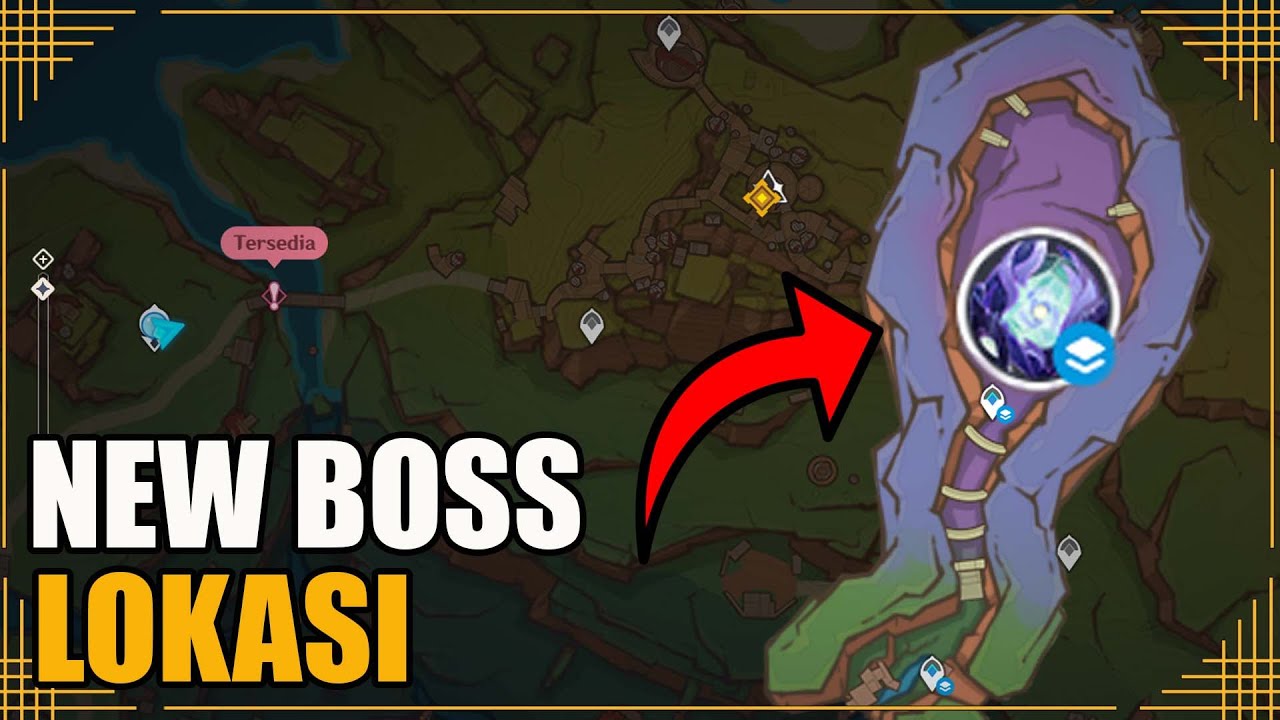 New Bos Tenebrous Papila Lokasi | Boss Acension Chasca【Genshin Impact ...