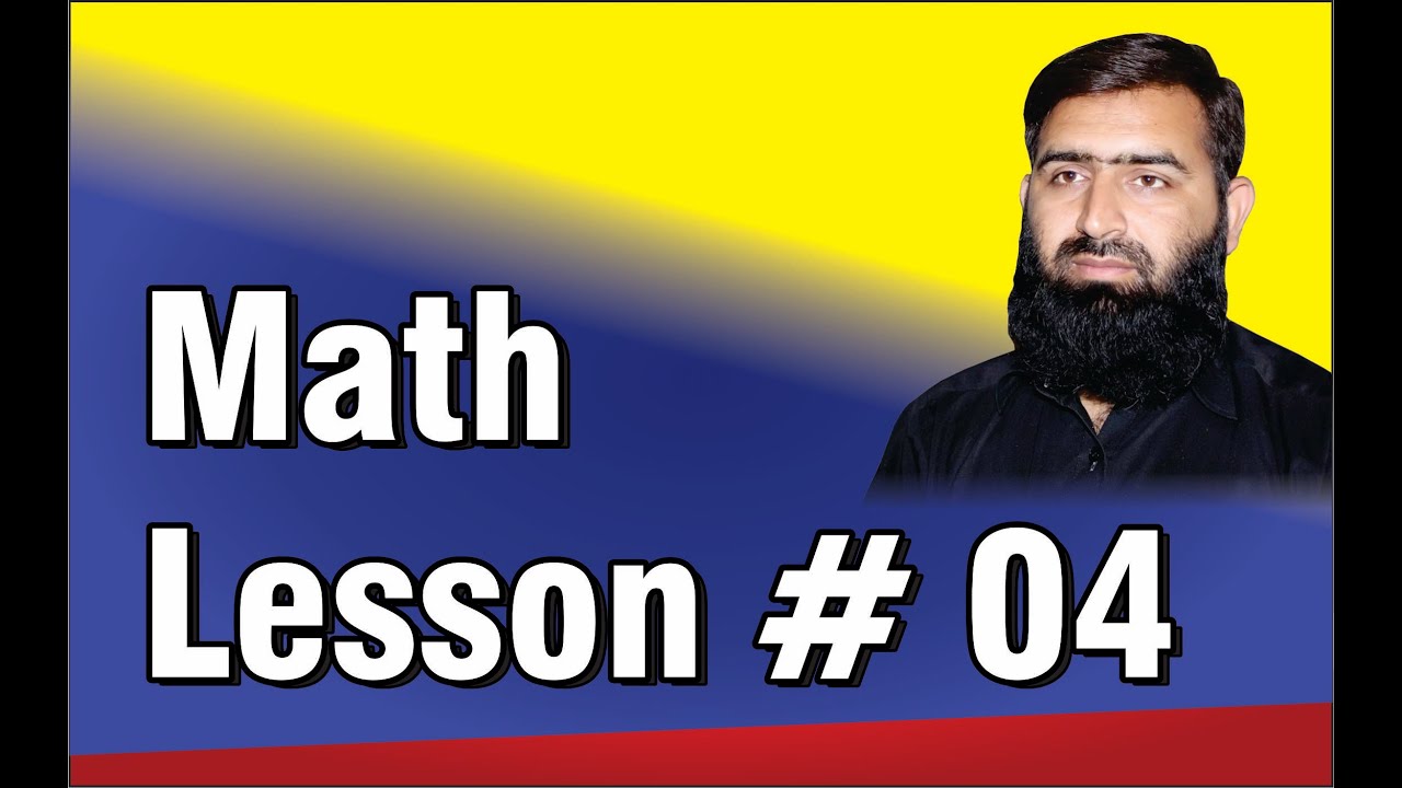 Math Grade 5 Lesson # 04 Ex 3.1 | Sir. Naeem | GPS Kabal - YouTube