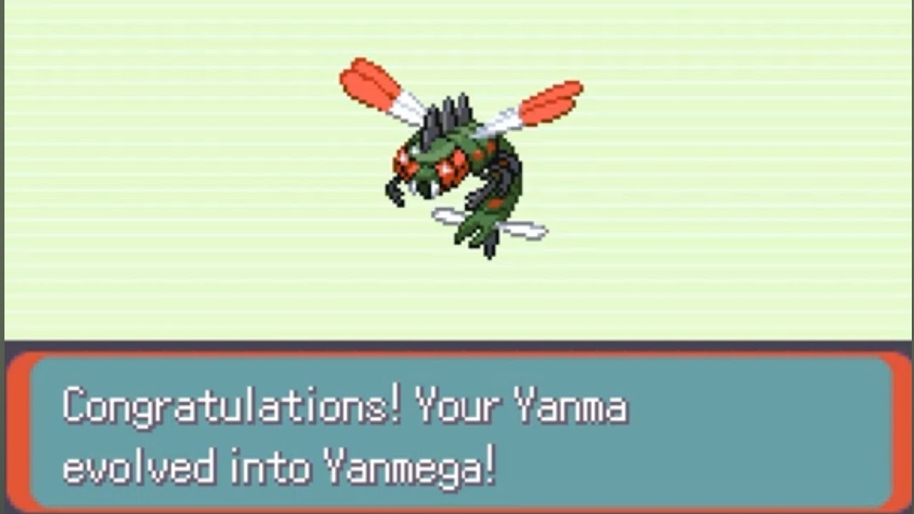 How to evolve Yanma into Yanmega - Pokemon Imperium 1.2 - YouTube