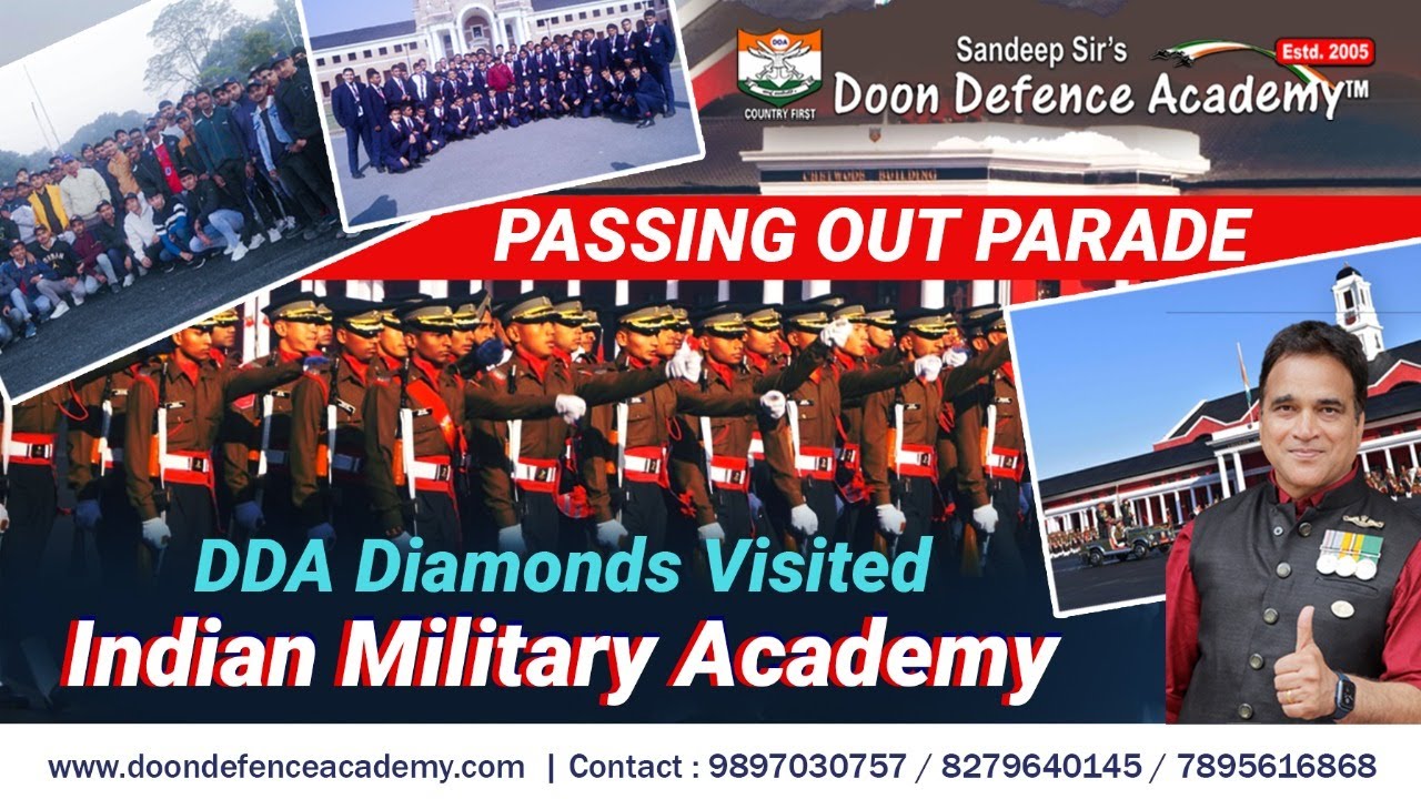 DDA Diamonds Visited IMA to Witness the Passing Out Parade | Sandeep ...