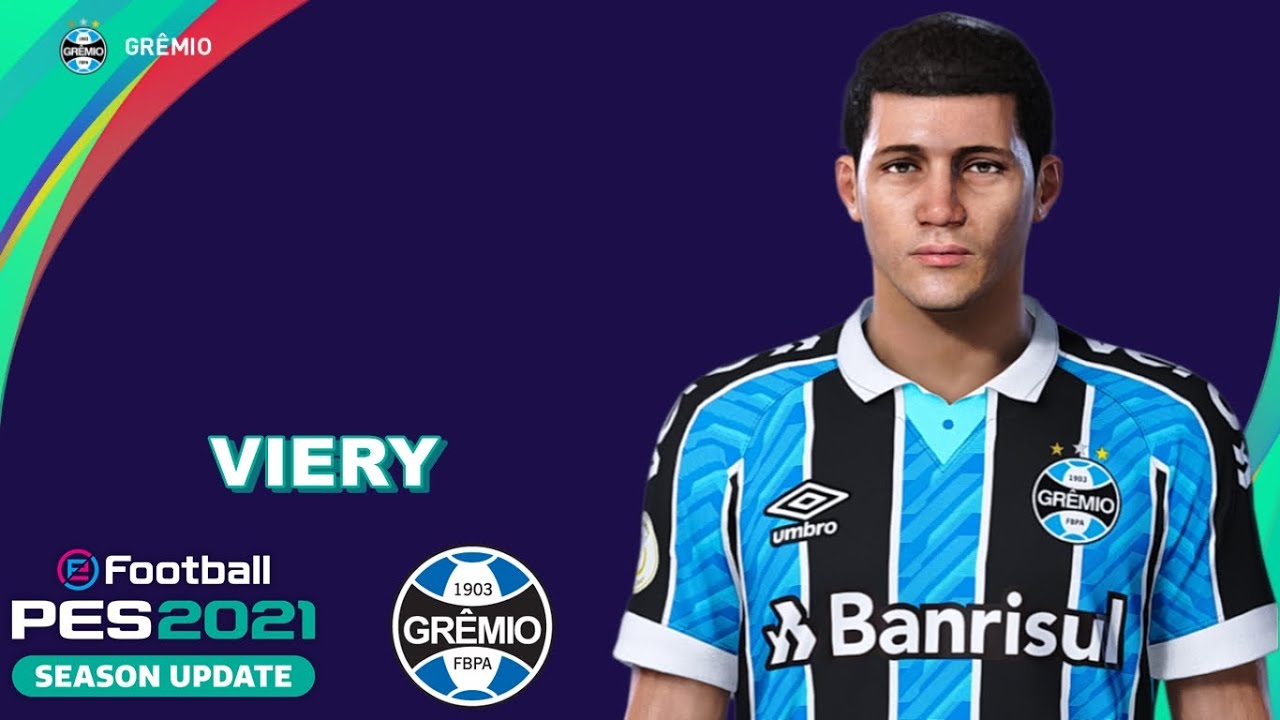 VIERY PES 2021 (GRÊMIO) EFOOTBALL COMO FAZER - YouTube