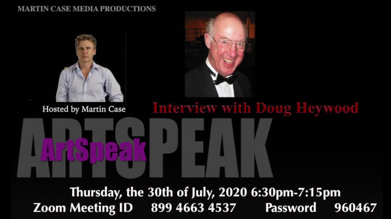 Hobsons Bay ArtSpeak with Doug Heywood-Full interview - YouTube