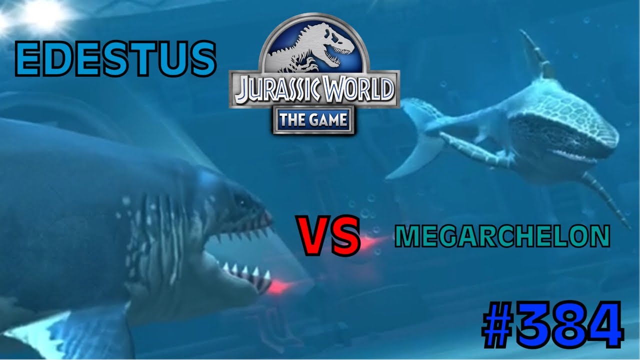 Jurassic World: The Game | EP 384 | Edestus vs Megarchelon - YouTube