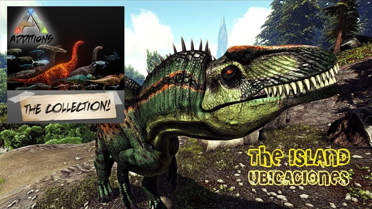 UBICACIONES DE ARK ADDITION: THE COLLECTION! MOD EN THE ISLAND | ARK ...
