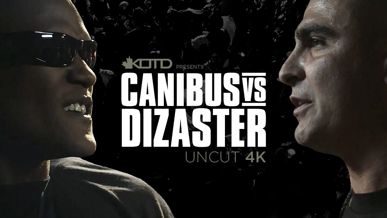 KOTD - Rap Battle - Canibus vs Dizaster *4k UNCUT* - YouTube