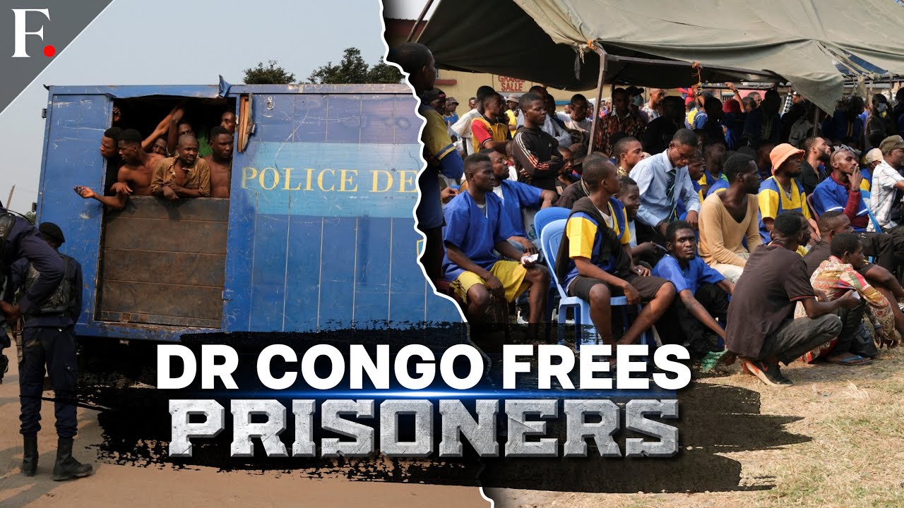 420 Prisoners Released From Congo's Largest Prison - YouTube