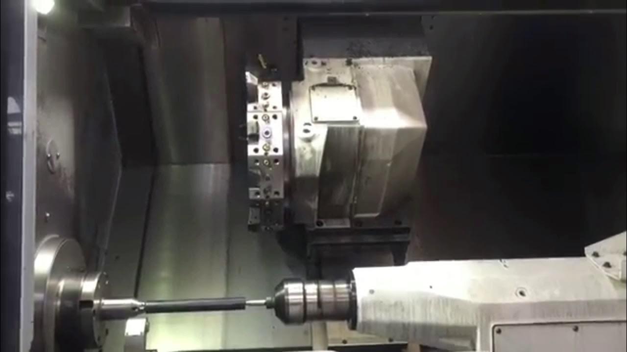 Okuma LU3000 EX 2014 CNC Lathe for Sale - YouTube
