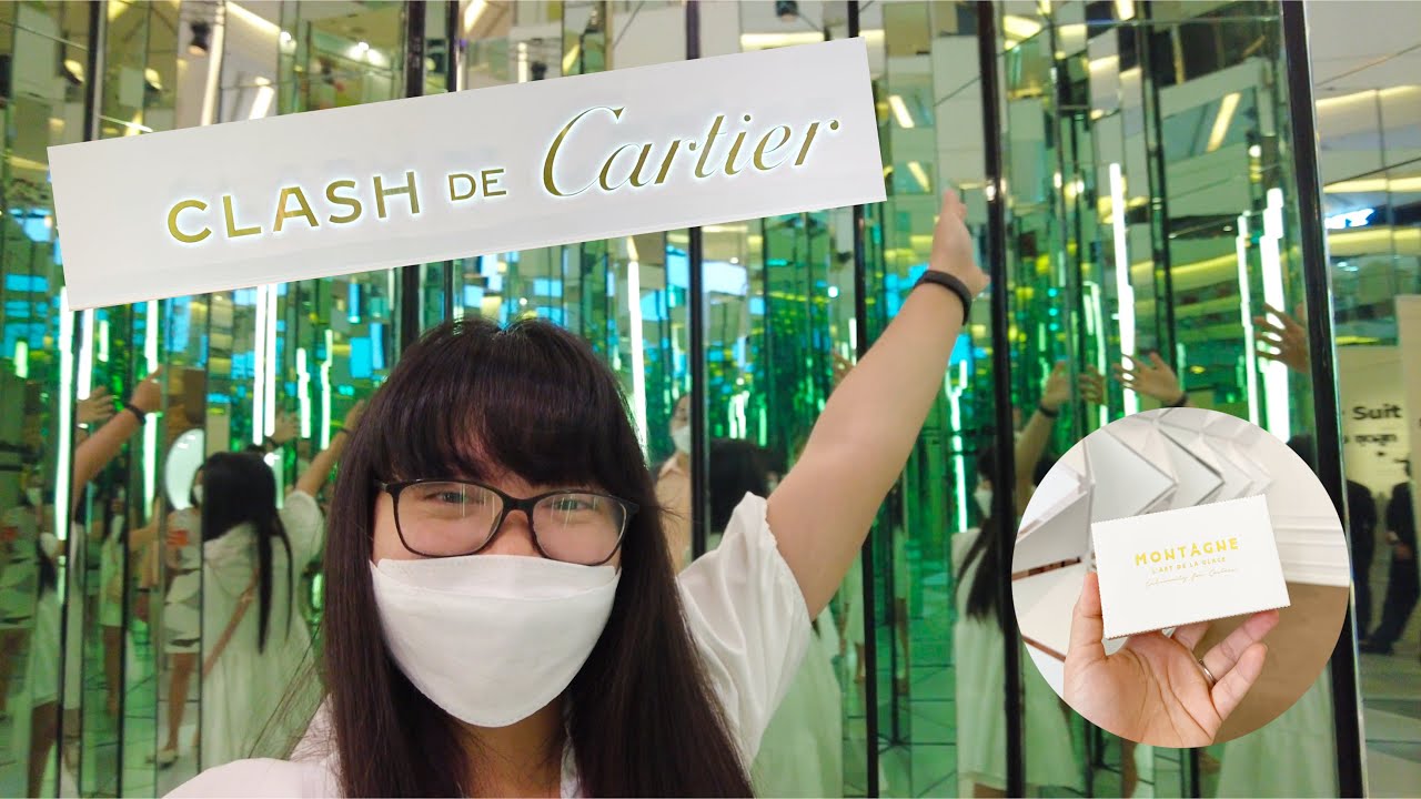 พาไปเดินชมงานนิทรรศการ Clash de Cartier Pop Up Exhibition ที่ สยามพารา ...