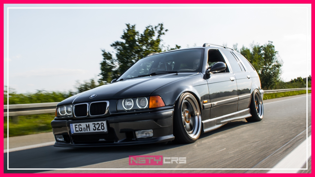 ️ Static | Stanced BMW E36 328i Touring | Nasty Cars - YouTube