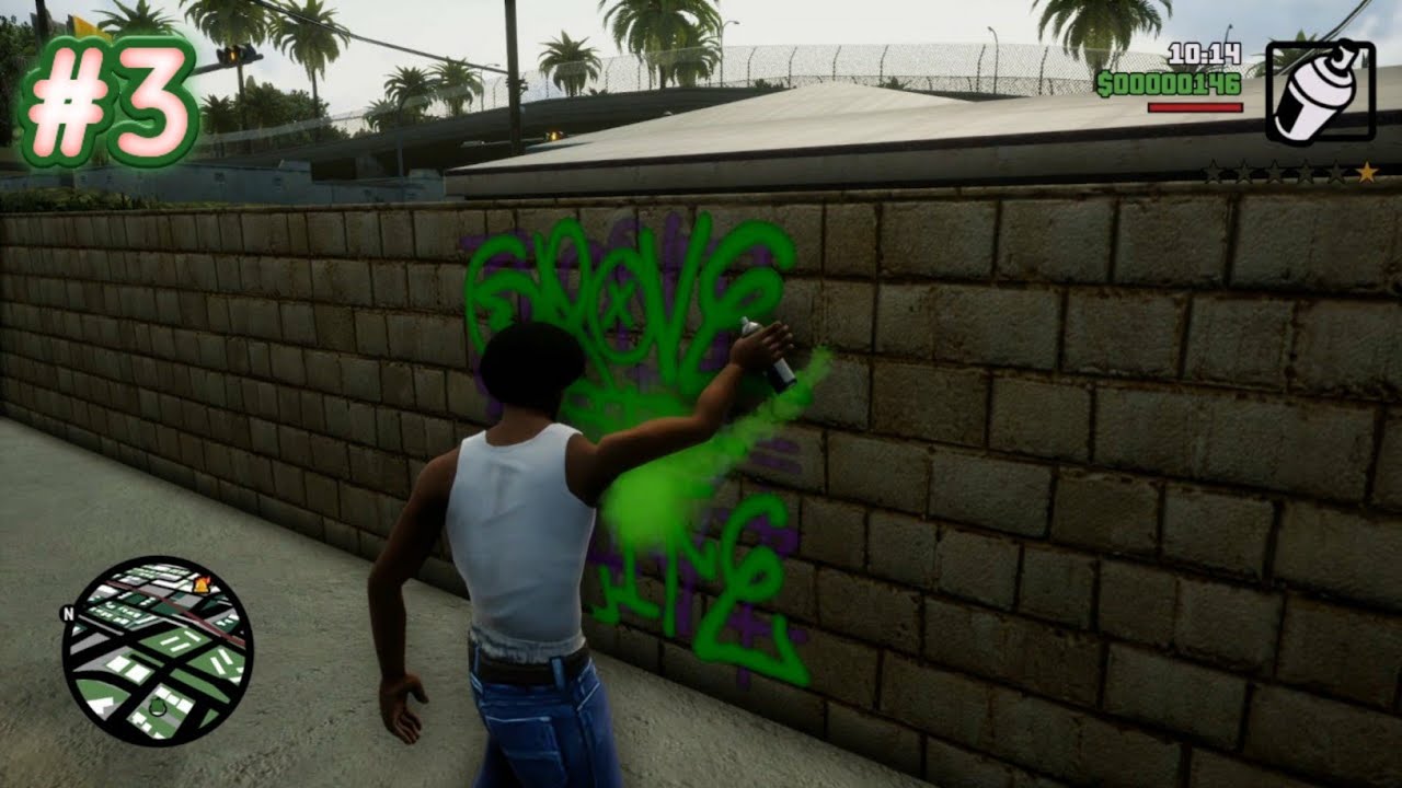 Tagging up tarf mission #3 ||GTA SAN GAMEPLAY || ROCKTAIN GAMERZ - YouTube