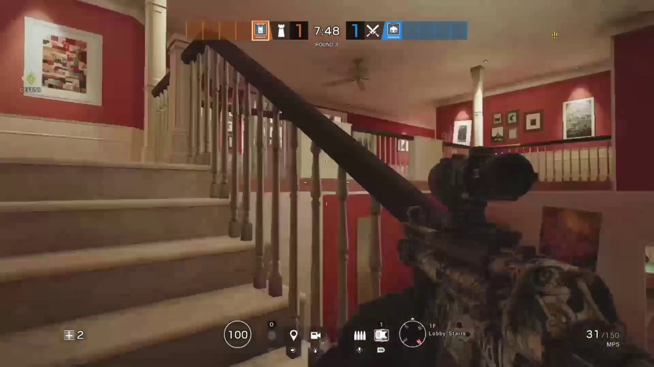 Rainbow six siege 1v1 - YouTube