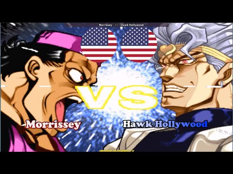JoJo's Bizarre Adventure Morrissey (Usa) vs Hawk Hollywood (Usa ...