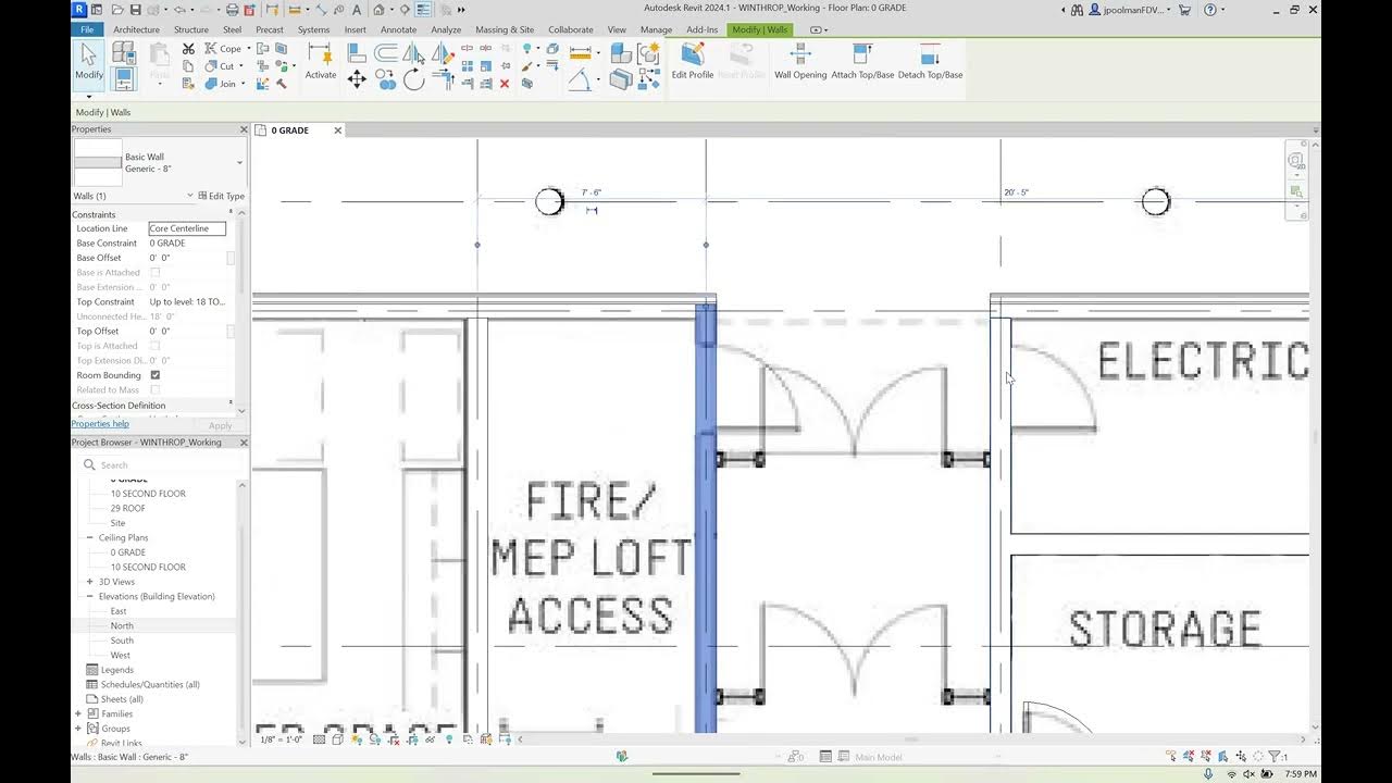 Introduction to Revit - Wall, Floor, Roof Types - YouTube
