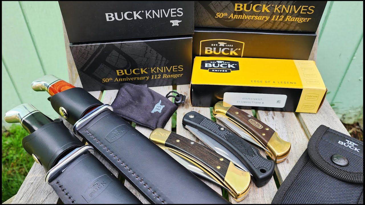 Американская Классика Новые и Старые Баки для Коллекции Buck 110 112 ...