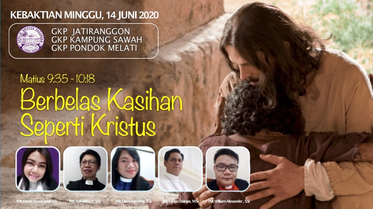 Kebaktian Minggu Bersama, 14 Juni 2020 - YouTube