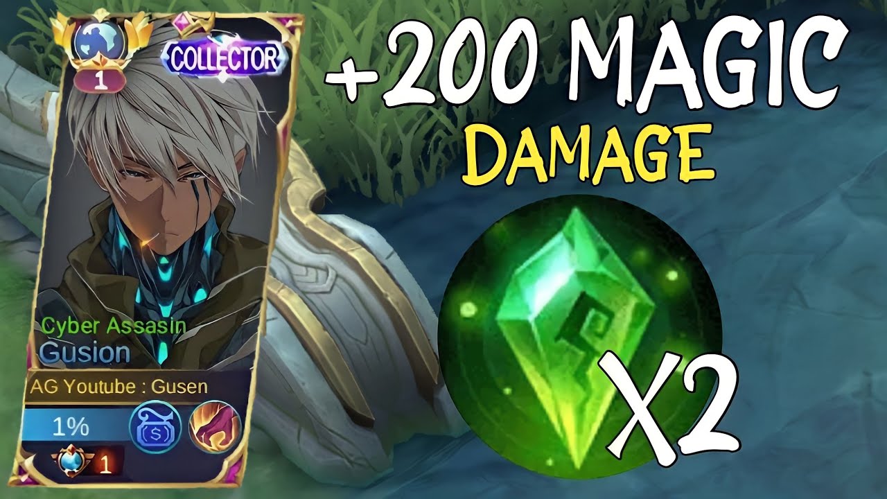 Abnormal Magic Damage!! 200+ In RankGame!!(Must Watch🫨) - Gusion Best ...