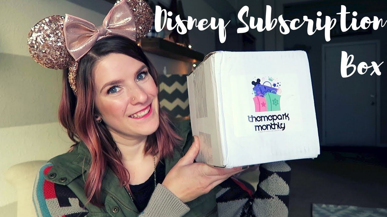 Theme Park Monthly Unboxing | Disney Parks Subscription Box - YouTube