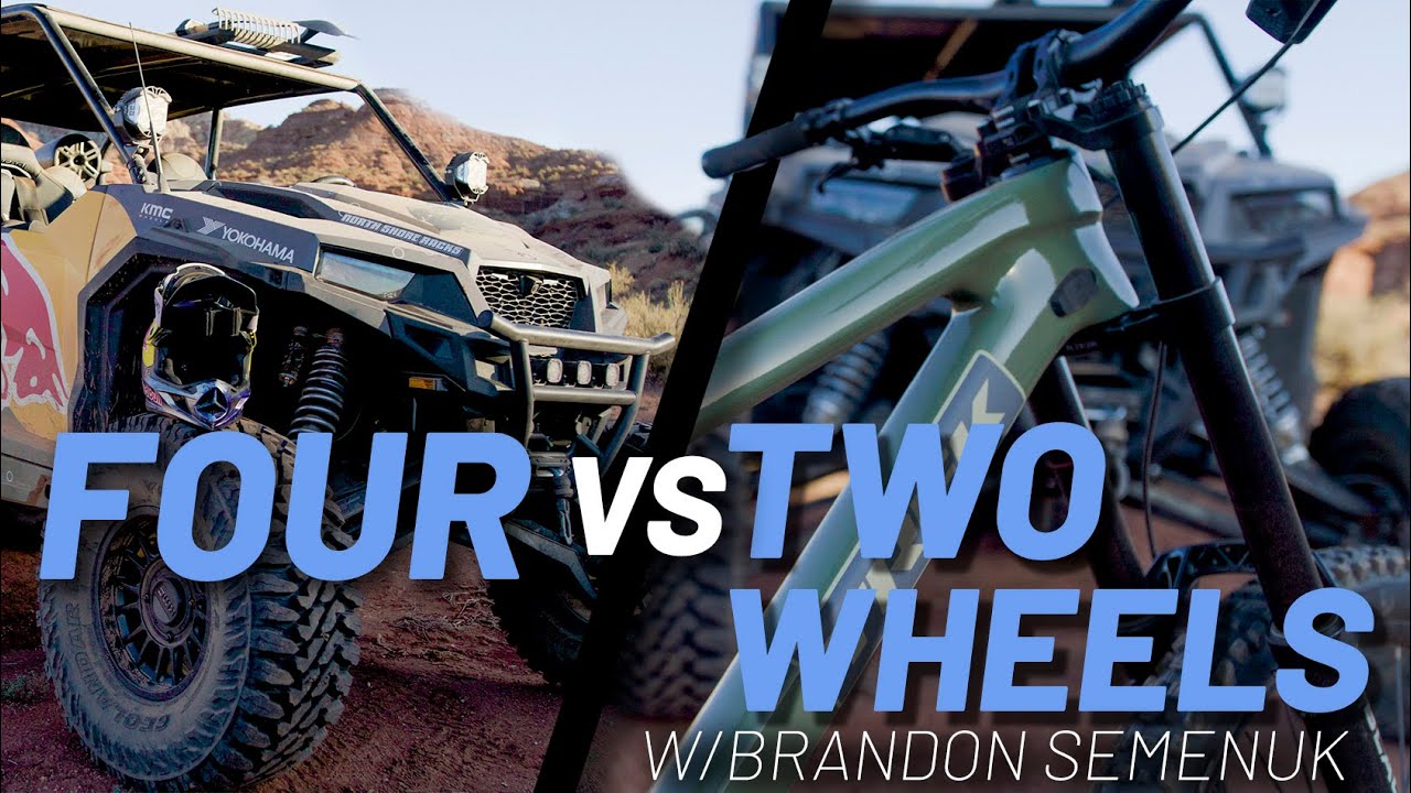 4-WHEELS VS 2-WHEELS WITH BRANDON SEMENUK | POLARIS OFF-ROAD VEHICLES ...