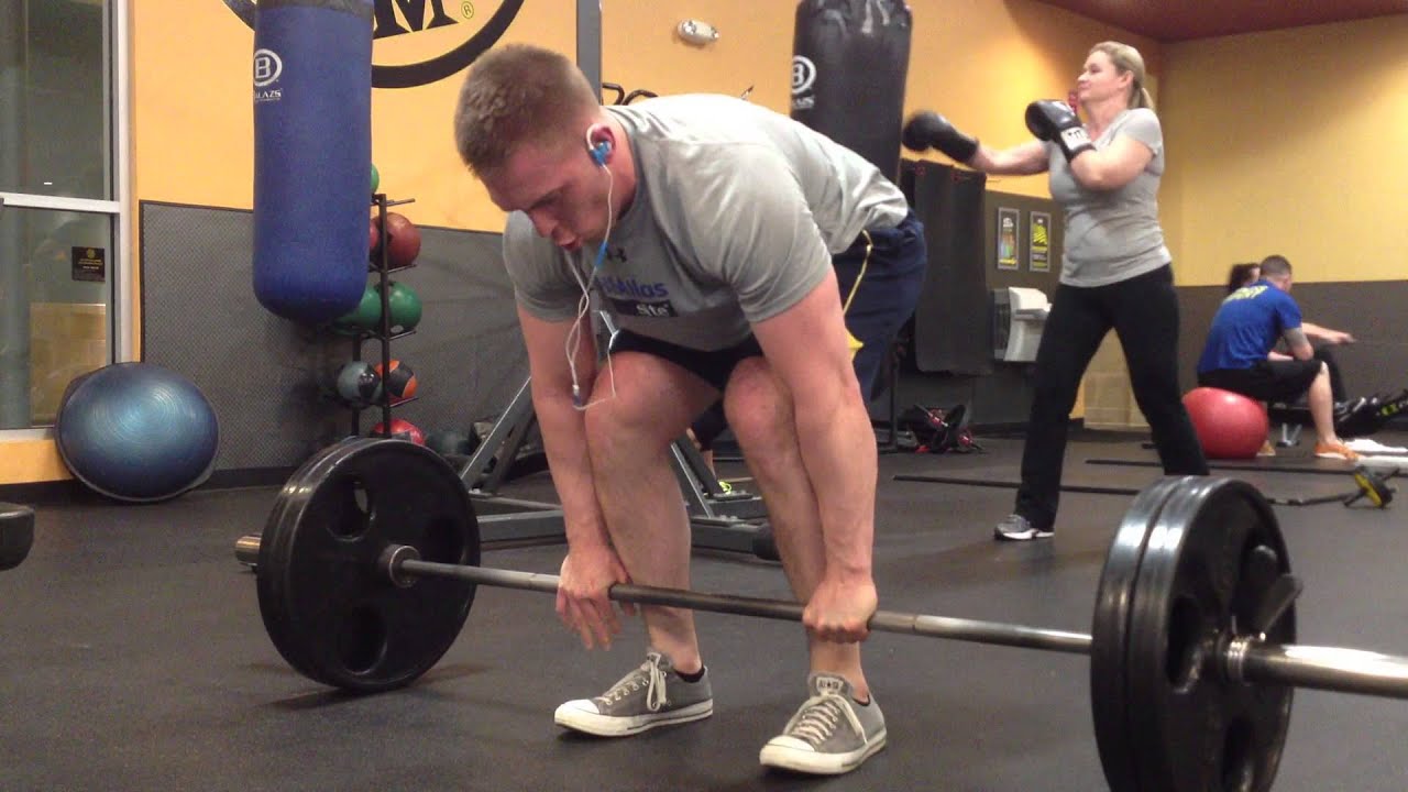 Pendlay Row: 225 x 7 @ 8 - YouTube