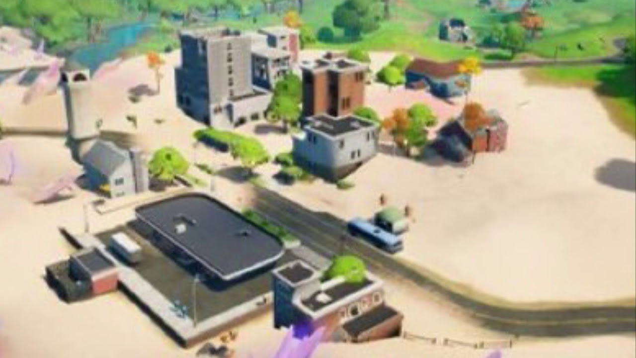 Fortnite NEW Season 5 POI’s Locations, NEW MAP | Tilted Towers, Sandy ...