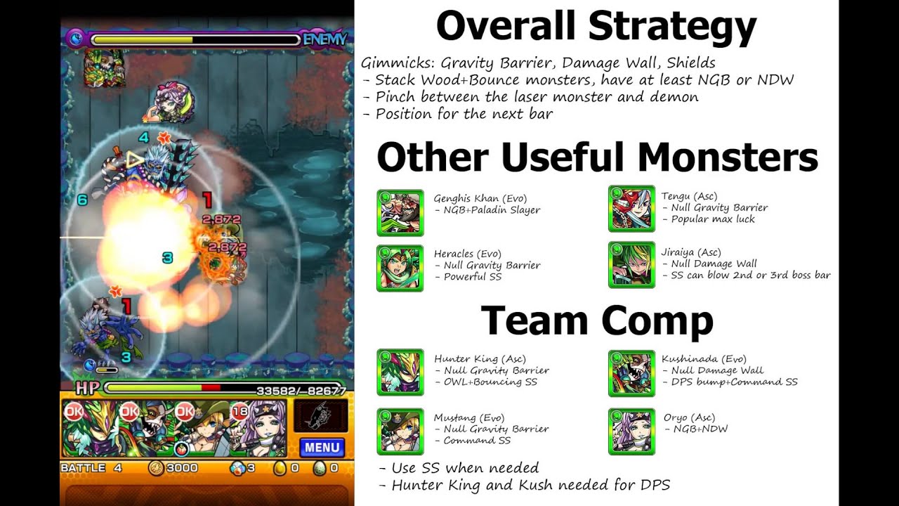 [Monster Strike] The Water-Walking Prince - Yamato Takeru (Stable Team ...