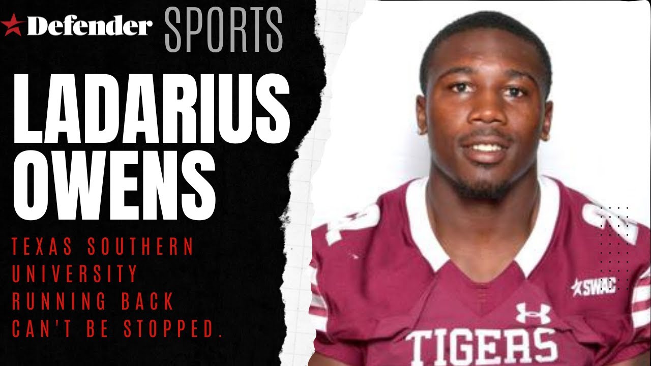 Texas Southern University's Ladarius Owen: Star Running Back - YouTube